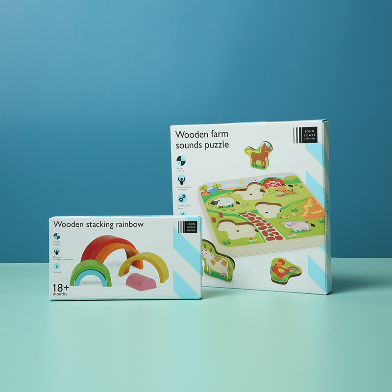 Plastic Carton Toys Packaging Box for Children's Toys with Shape Holes ...