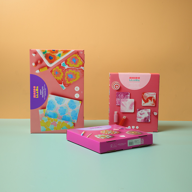 Stylish Patterned Stationery Packaging Boxes | Sinso